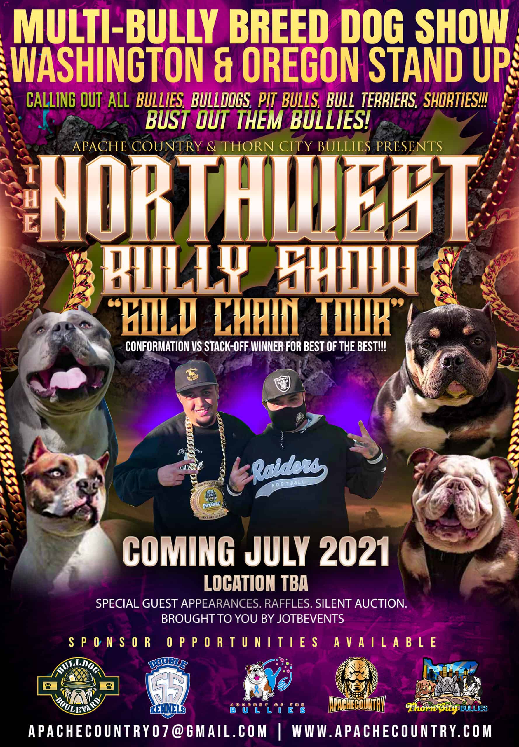 NW "Gold Chain Tour" Bully Show - Apache Country